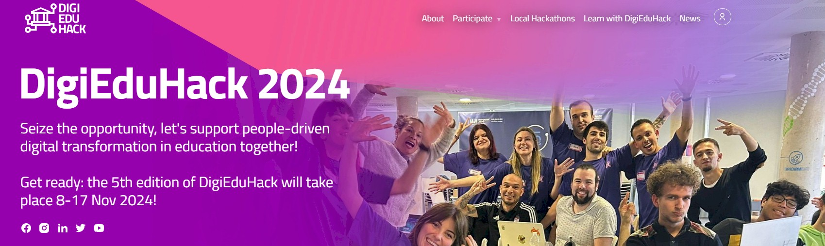 DigiEduHack 2024, Online, 8-17 November 2024 - Media and Learning ...