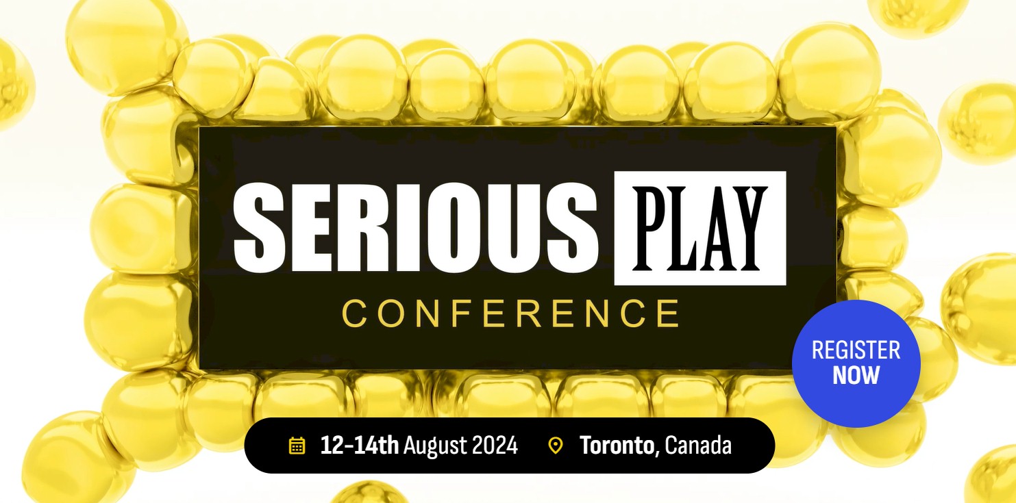 Serious Play Conference, Toronto, Canada, 12-14 August 2024 - Media and Learning Association