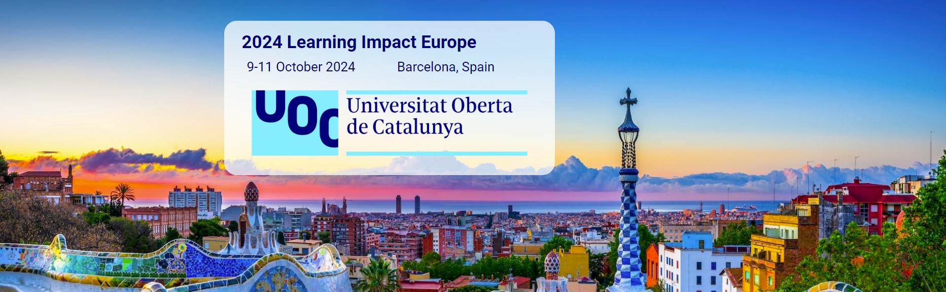 Learning Impact Europe, Barcelona, Spain, 9-11 October 2024 - Media and ...