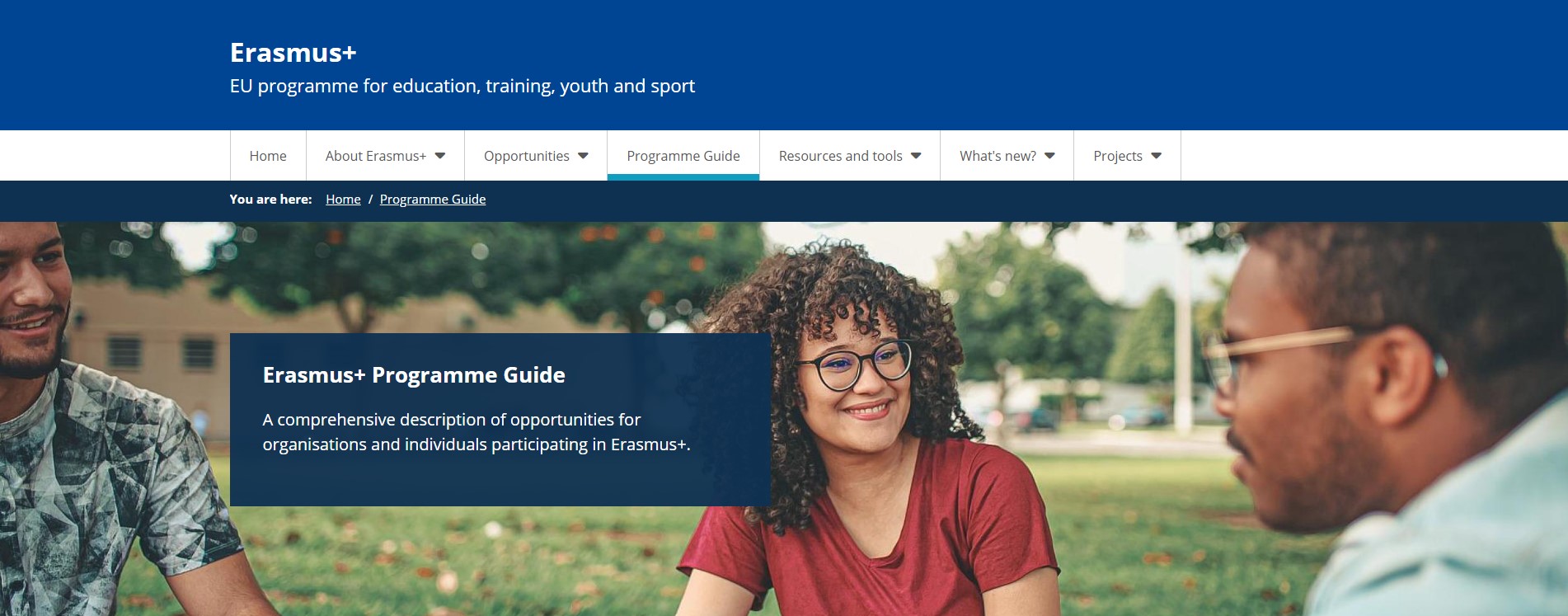 Erasmus+ Programme Guide 2025 released - Media and Learning Association