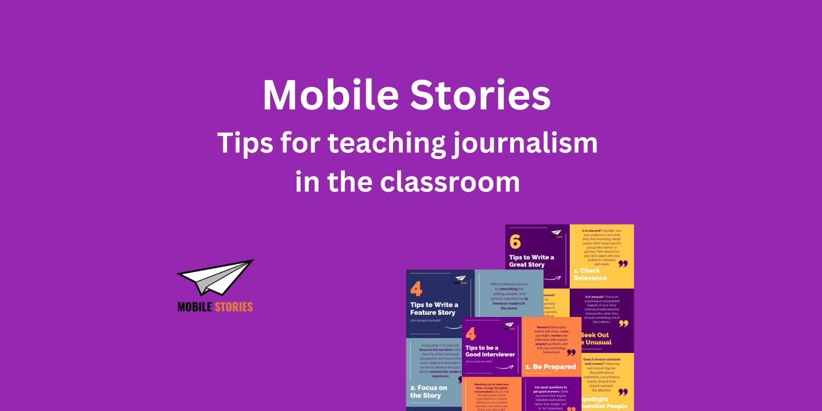 Mobile Stories provides new tips on teaching journalism in Class ...