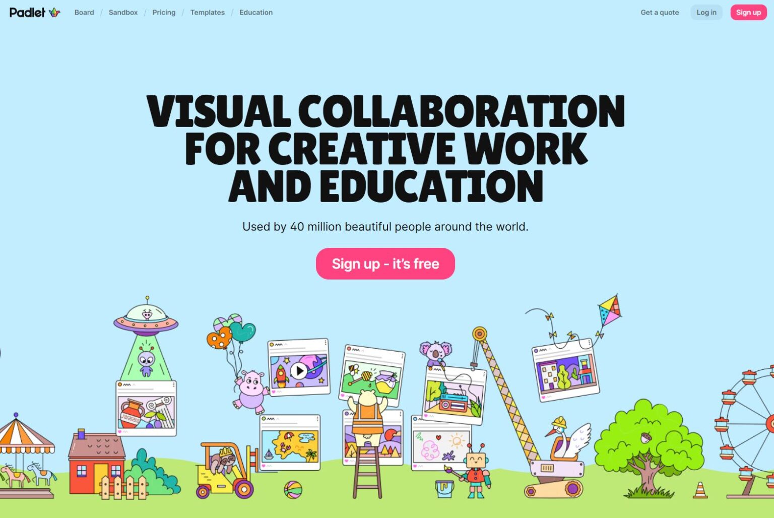 Using Padlet for video feedback